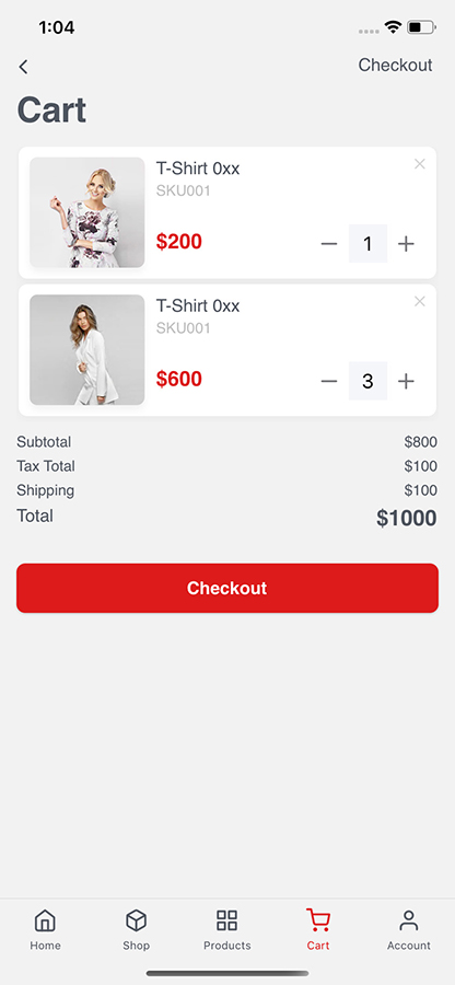 React Native Store Ui Template By Theoremui Codecanyon